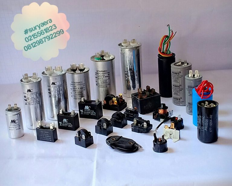 Kapasitor - Overload PTC - Relay | Surya Era